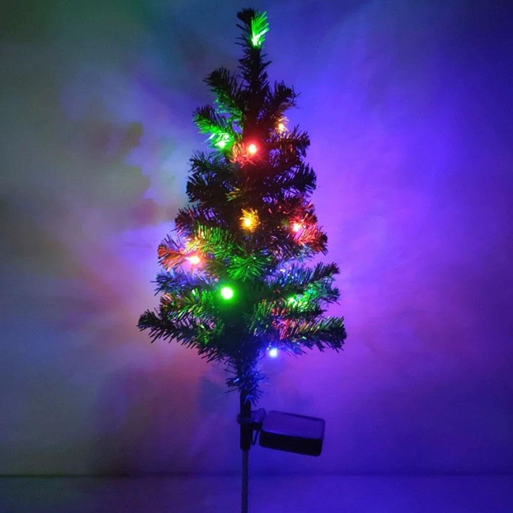 Solar Powered Christmas Lights Tree Smart Garden Solar Powered Triple