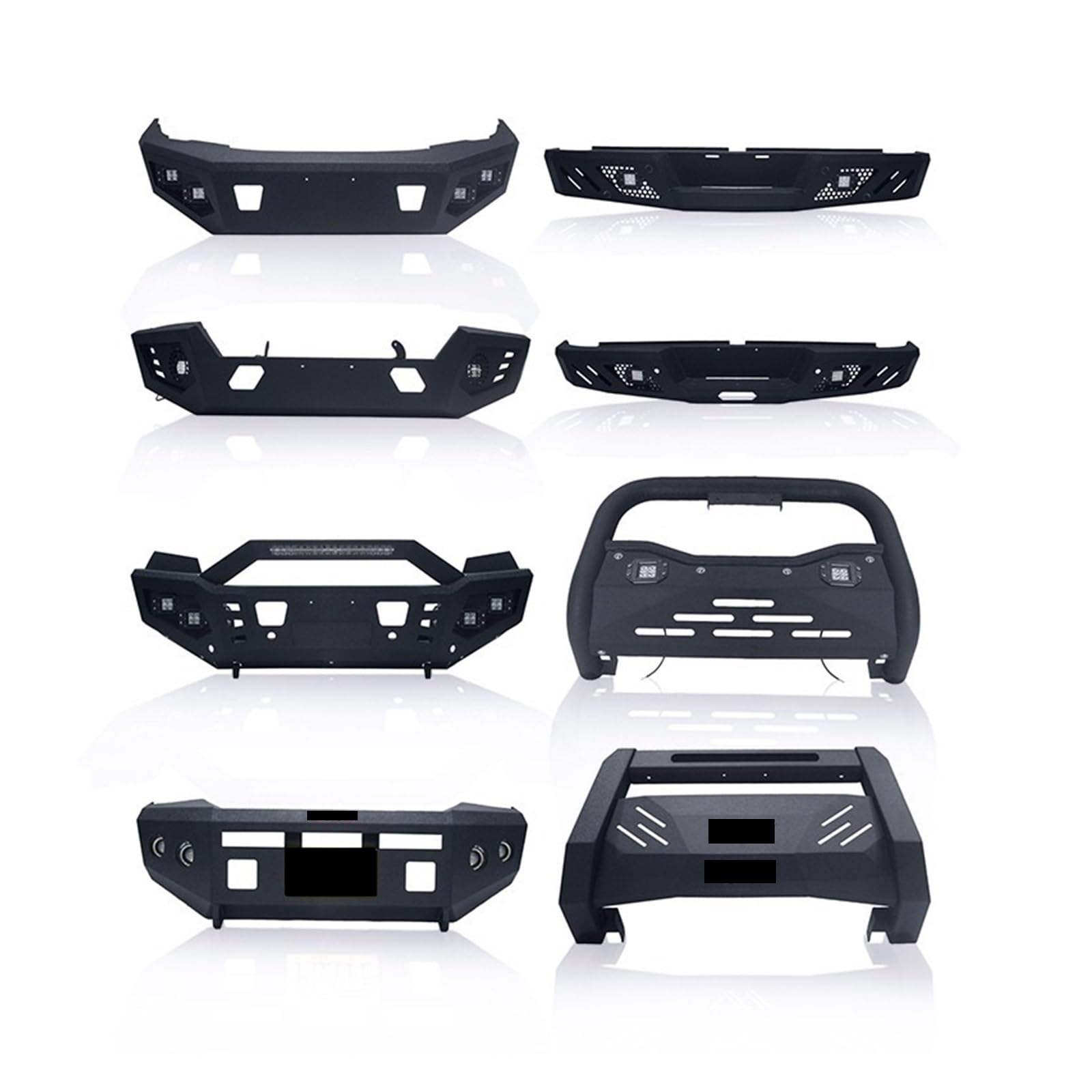 Buy Pickup Steel Car Bull Bar Front Bumper Compatible For Toyota Hilux ...