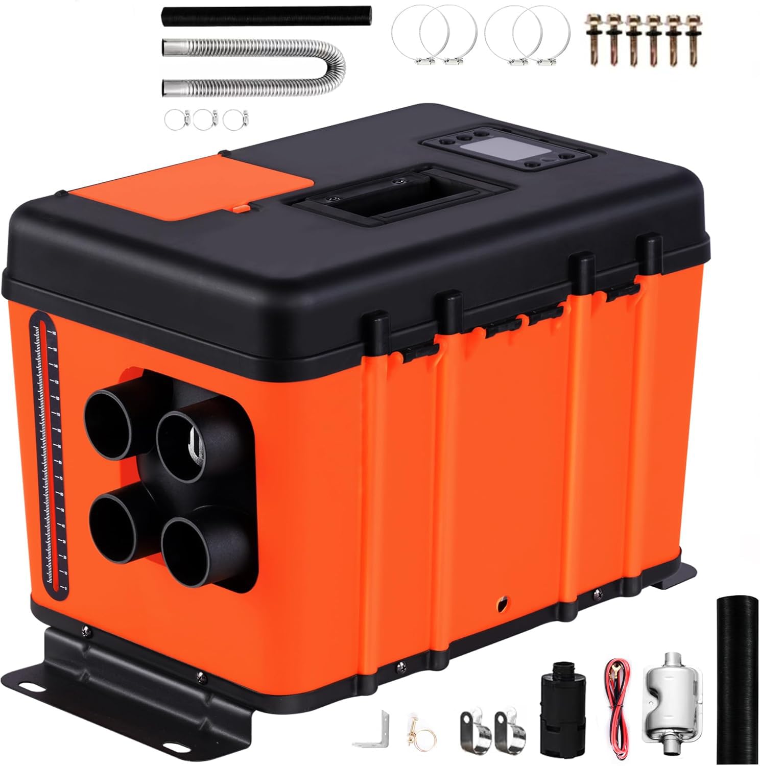 8KW 12V Powerful Diesel Parking Heater with LCD Monitor &Remote -Low ...