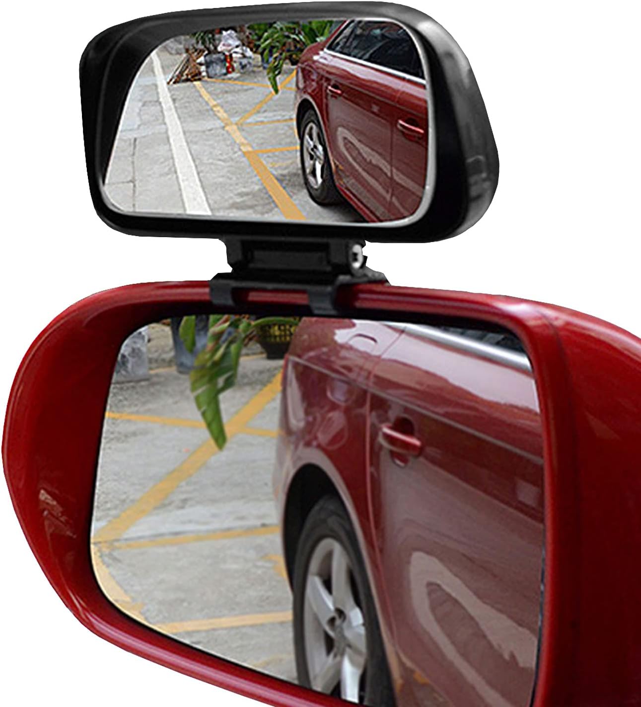 Amazon.com: JONMON Blind Spot Mirror - 1 Pack Adjustable 360 Degree ...