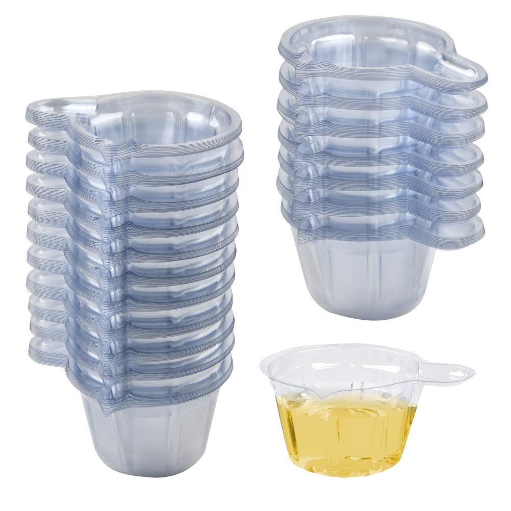 Jaomon 200pcs Plastic Urine Test Cups Urine Collection Cups Urine ...