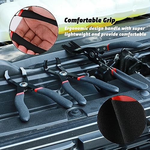 Snapklik.com : 3-Piece Push Pin Removal Pliers Set, Panel Clip Pliers ...