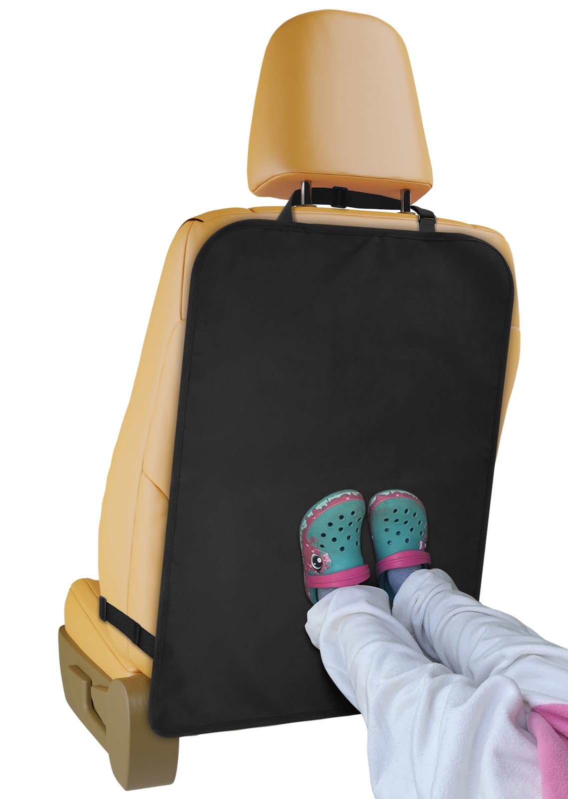 Amazon.com: Heavy Duty Kick Mats Back Seat Protectors for Kids, X-Large ...