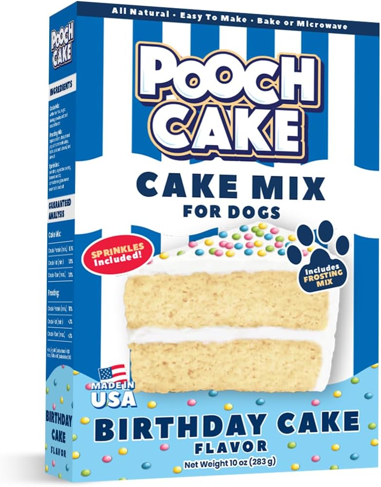 Amazon.com: Puppy Cake Dog Birthday Cake Kit – Complete Cake and Icing ...