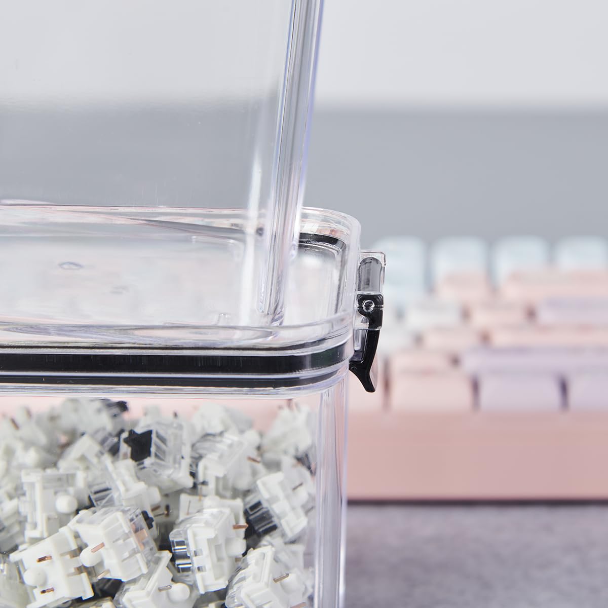 Snapklik.com : 3 Pcs Switches Storage Box, Keyboard Switch Container ...