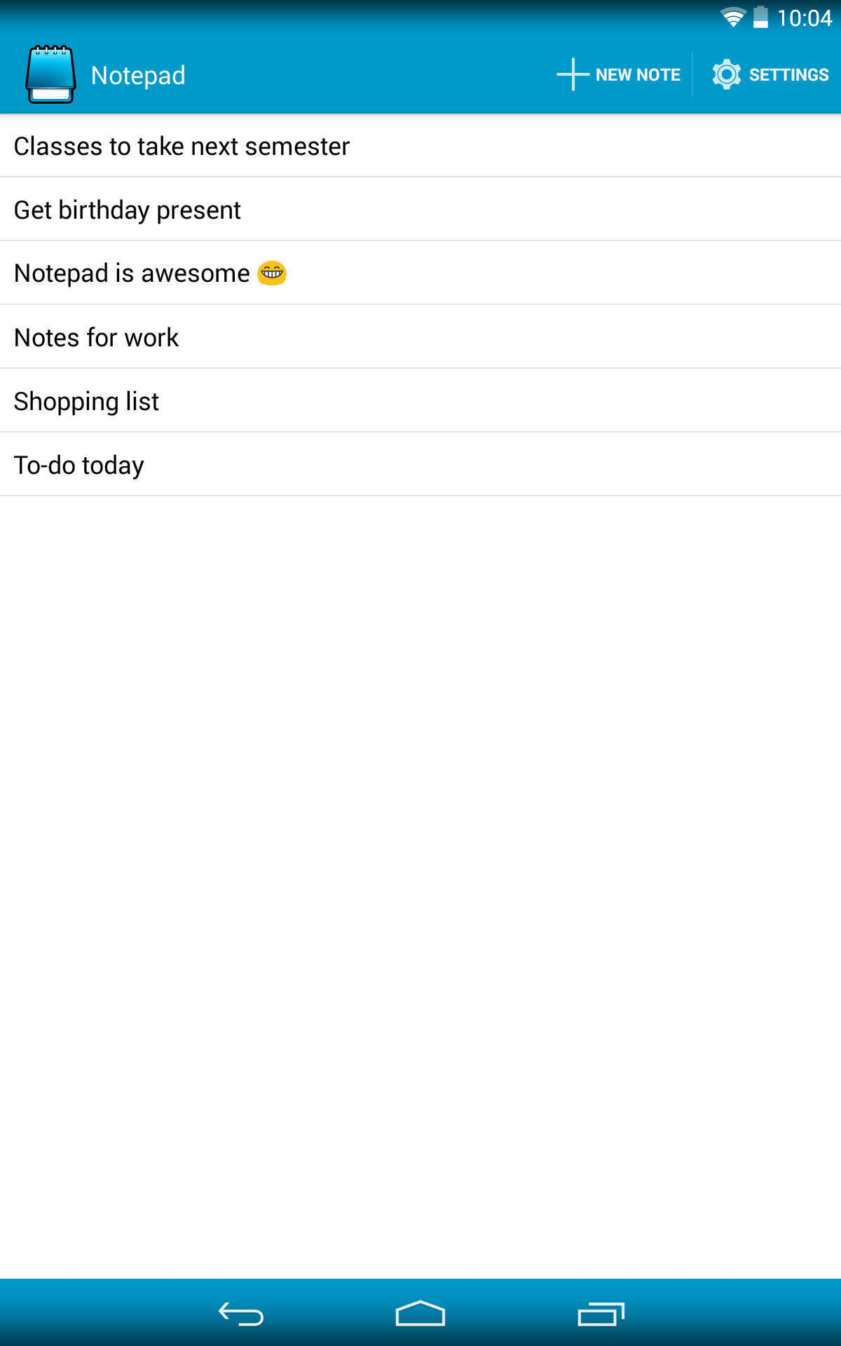 Notepad - App on Amazon Appstore