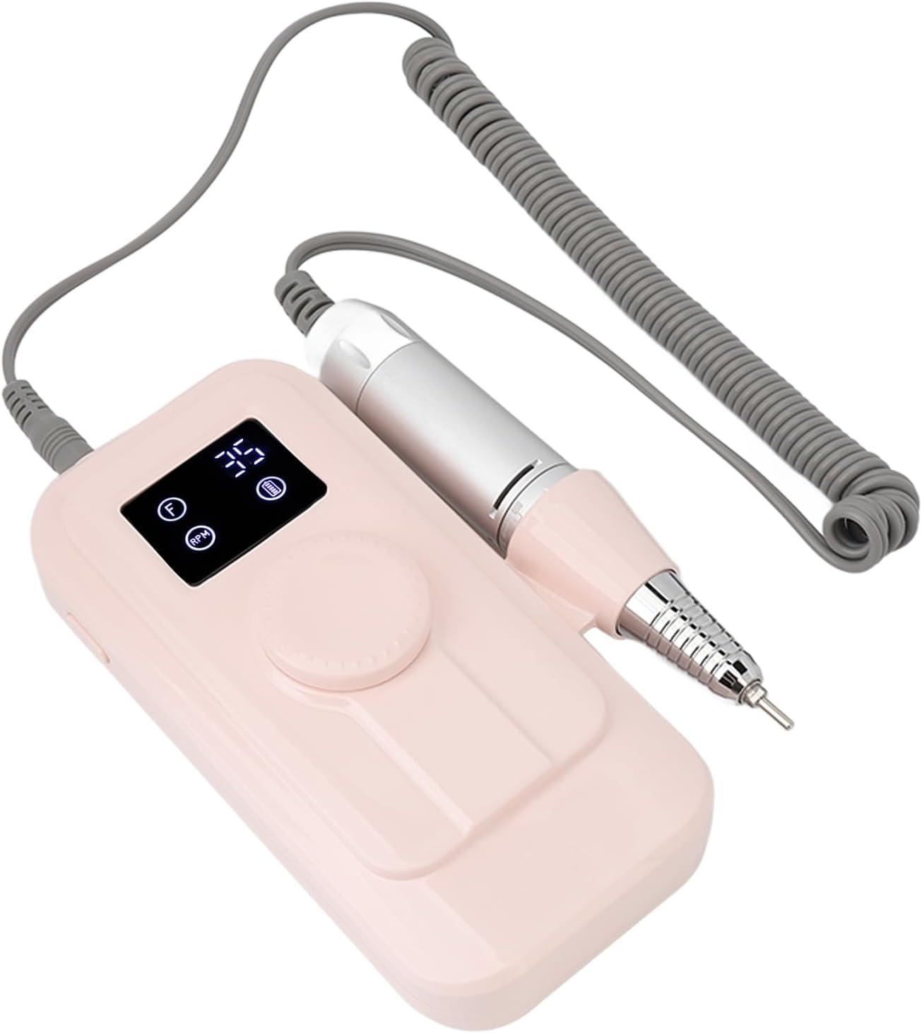 35000RPM Professional Nail Drill Machine, Electric Nail Drill, Rechargeable Portable Efile Nail ...