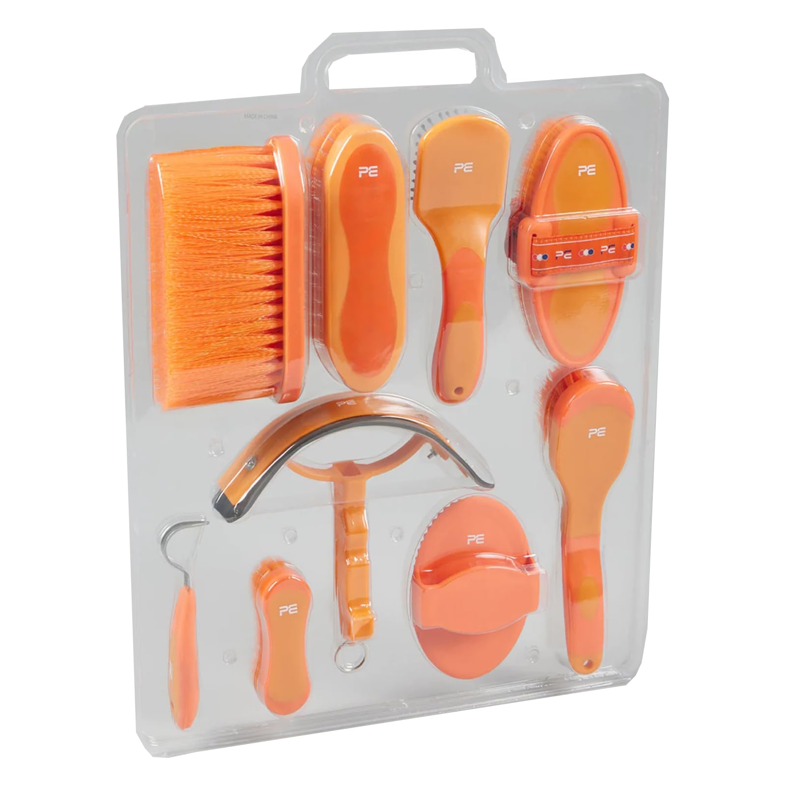Premier Equine Soft-Touch Grooming Kit Set - Orange & Amber : Amazon.co ...