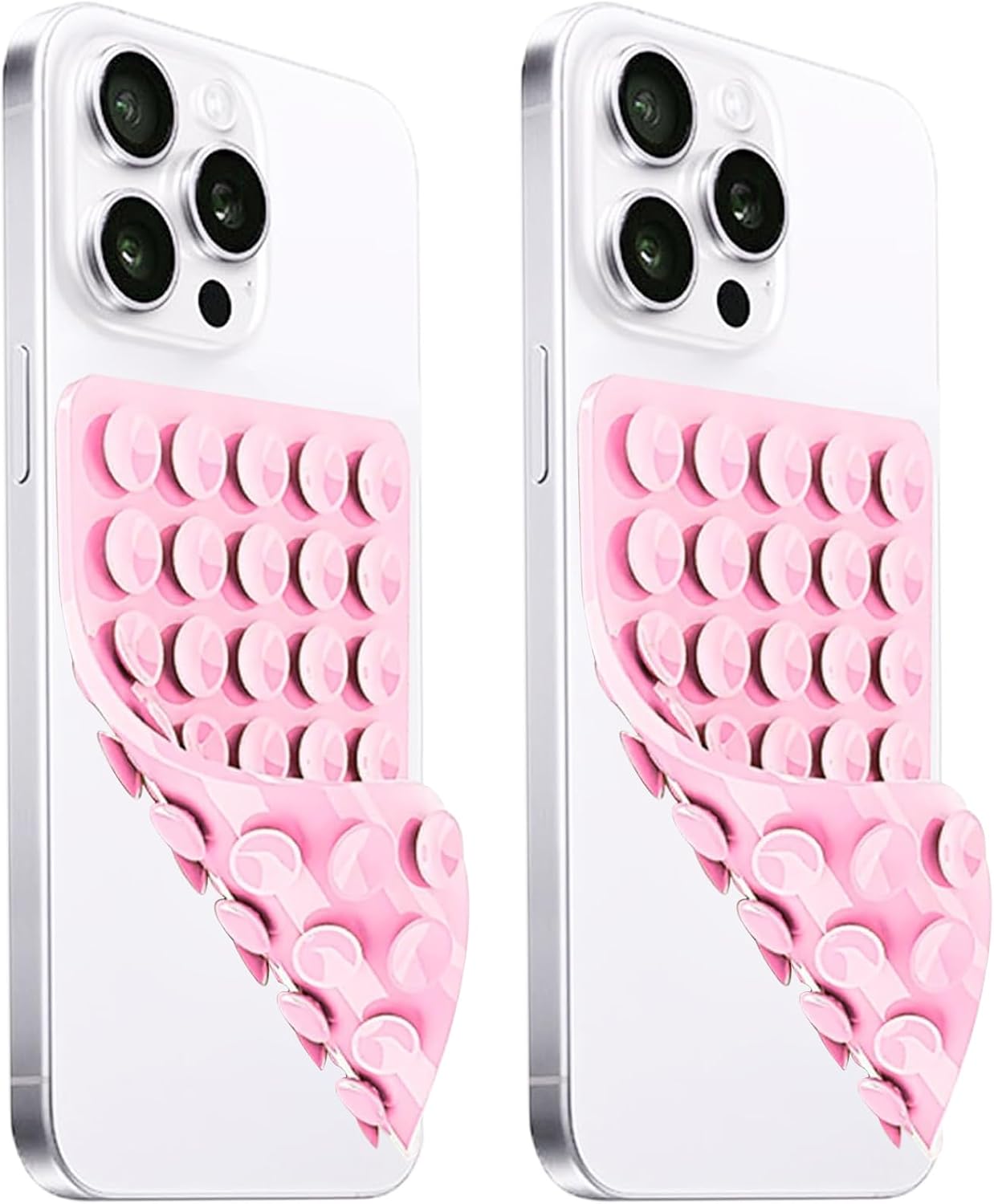 Amazon.com: LvShuLiangPin 2 Pack Silicone Suction Cup Phone Case Mount ...