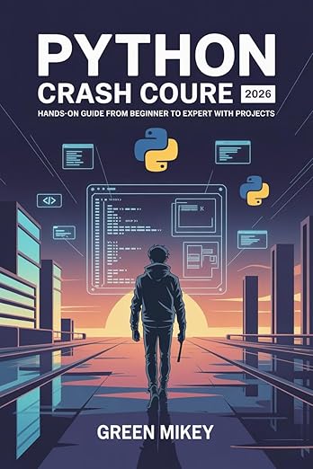 Python Crash Course 2026: Hands-On Guide from Beginner to Expert with Projects (English Edition ...
