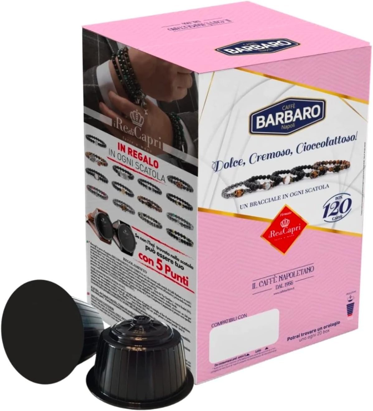CAFFE' BARBARO Compatibile con macchine Dolce Gusto® miscela vellutata ...