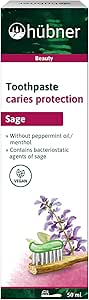 Hübner Sage Toothpaste | With Bacteria-Inhibiting Active Ingredients of ...