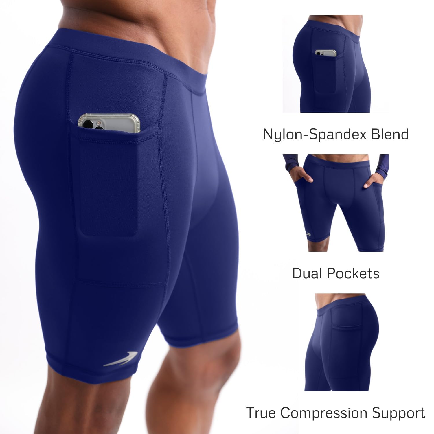 Snapklik.com : CompressionZ Compression Shorts Men - Compression ...