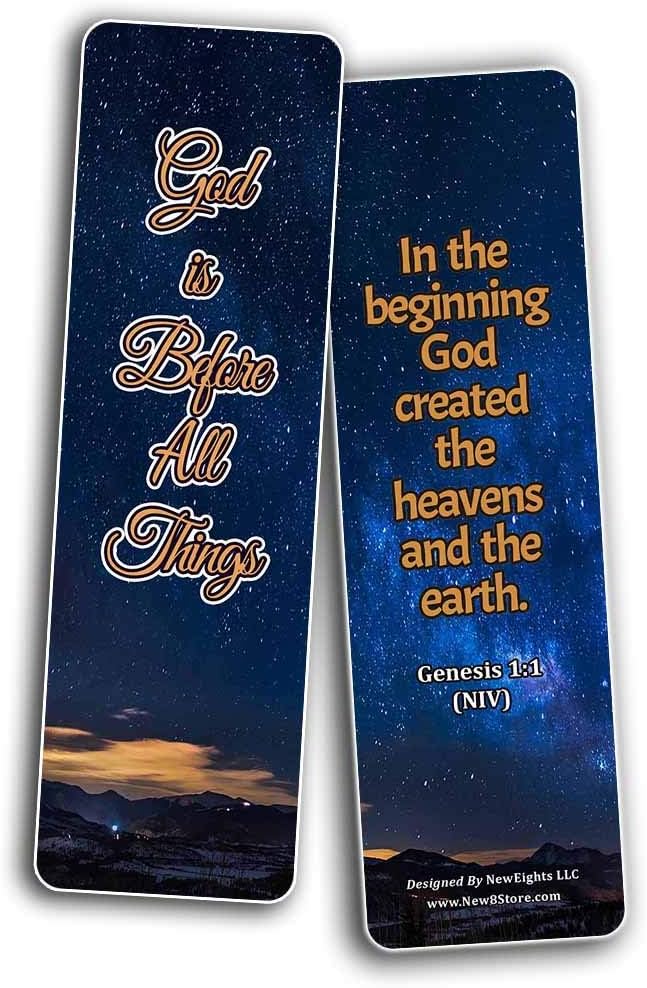 Sovereignty of God Bible Scriptures Bookmarks (12 Pack) – Collection of ...