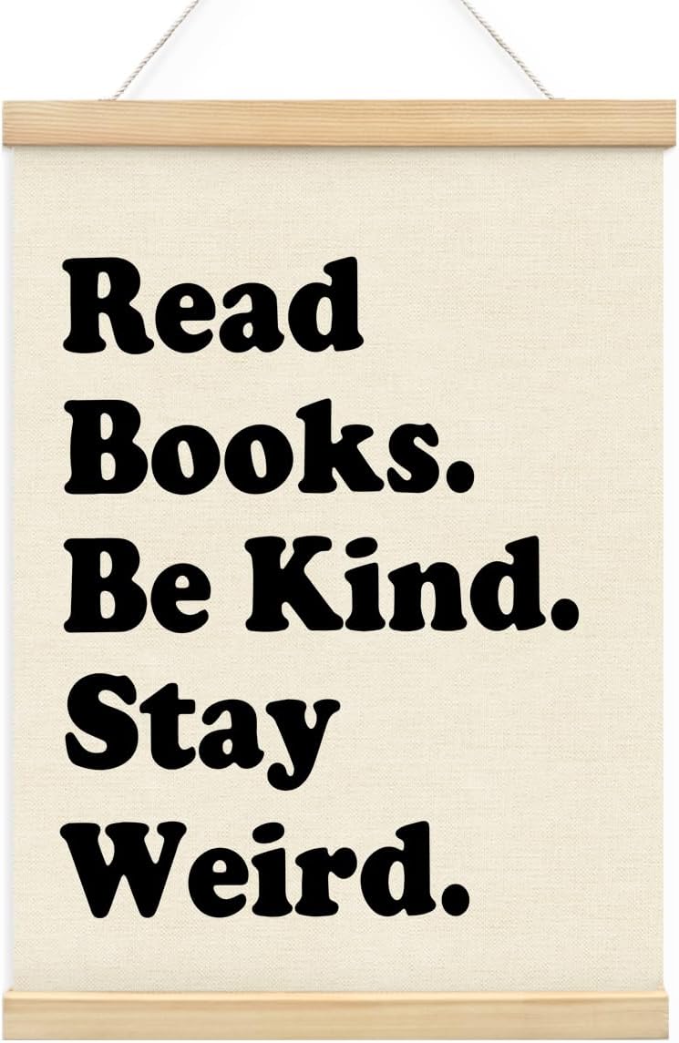 Amazon.com: Wheatwin Reading Corner Decor for Classroom, Read Wall Art ...