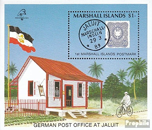 Buy Marshall-Islands block6 (complete.issue.) 1989 Post History the ...