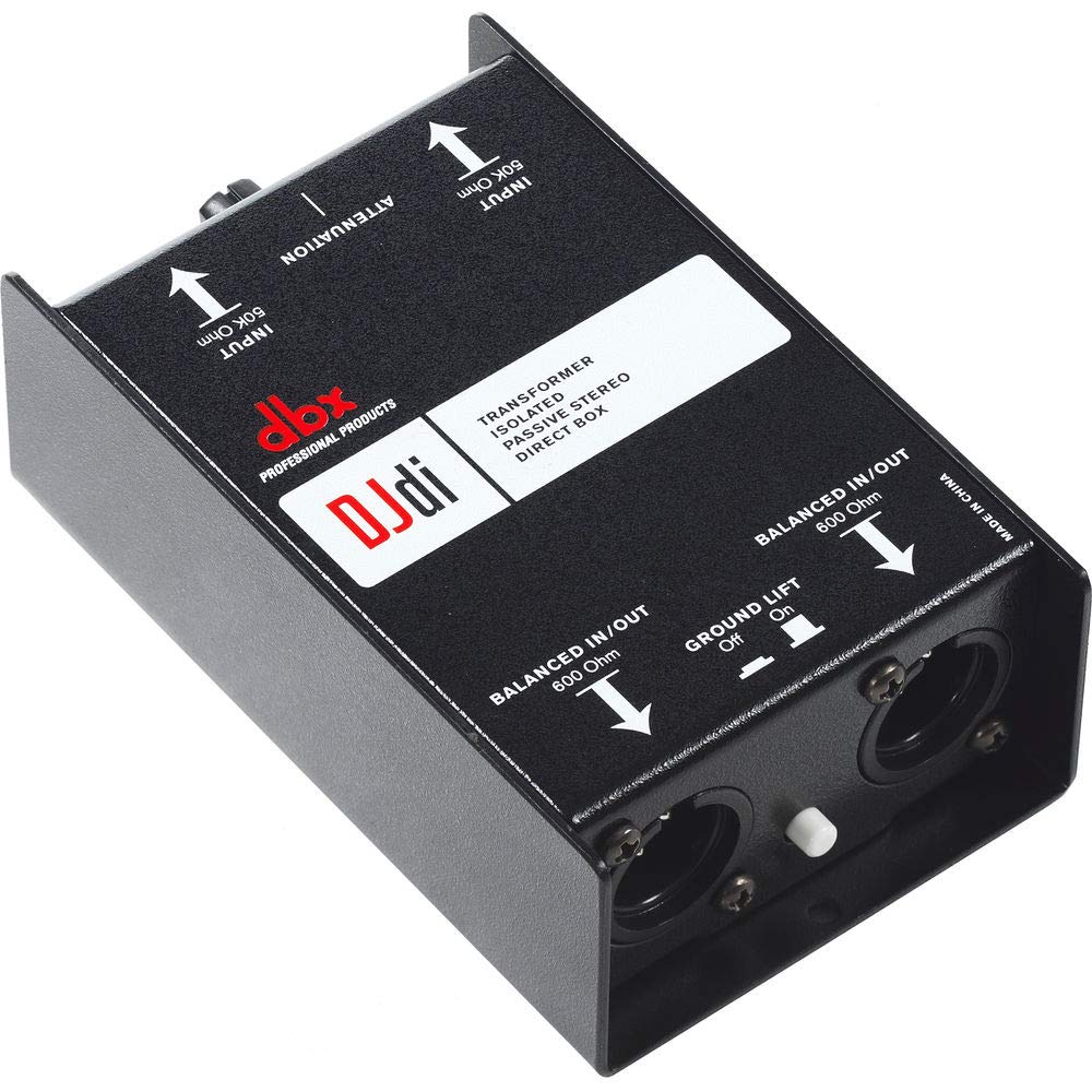 DBX DJdi Passive 2-Channel Direct Box with Line Mixer : Amazon.in: Musical Instruments