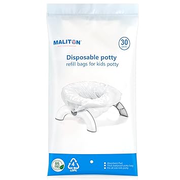 Amazon.com : [30 Counts] Disposable Potty Liners with Absorbent Pads ...
