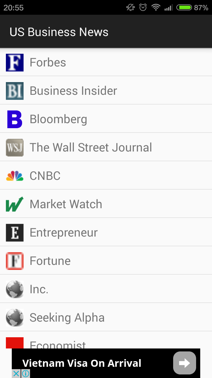 Top 20 US Business News - App on Amazon Appstore
