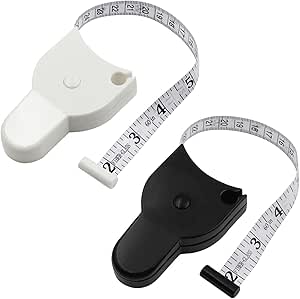 2 Pack Automatic Telescopic Tape Measure Body Measuring Tape Body ...