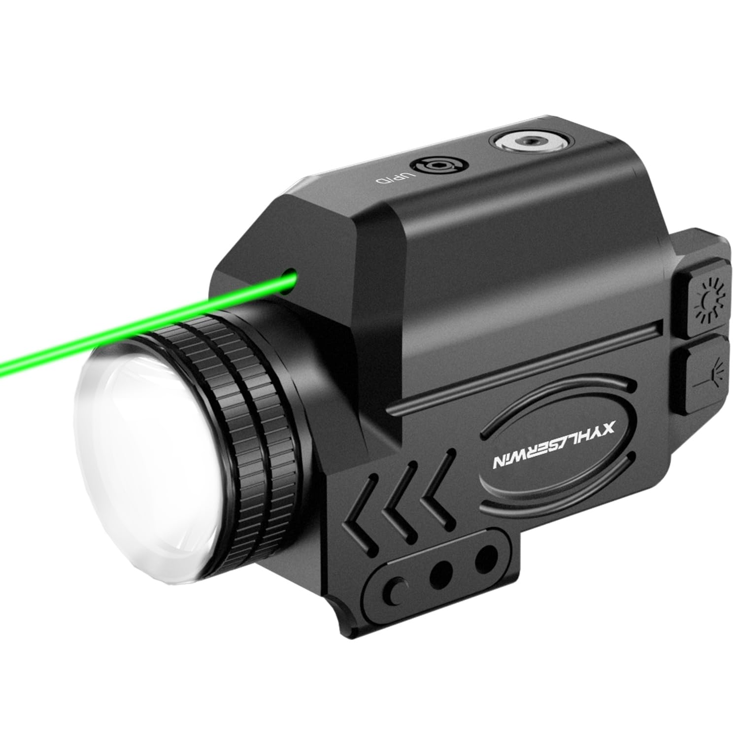 Amazon.com: Tactical Flashlight Laser Combo, 200/500/1000 Lumens ...