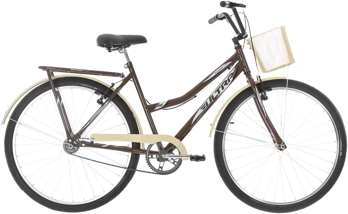 Bicicleta Ultra Bikes Summer Vintage Retrô Line Aro 26 Reforçada Freio ...