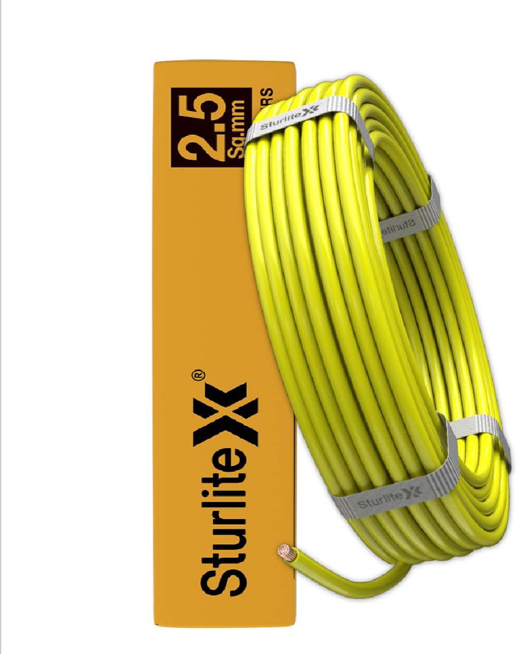 100% Pure Copper 4 Core Wire Cable 2.5mm sq National Original Brand ...