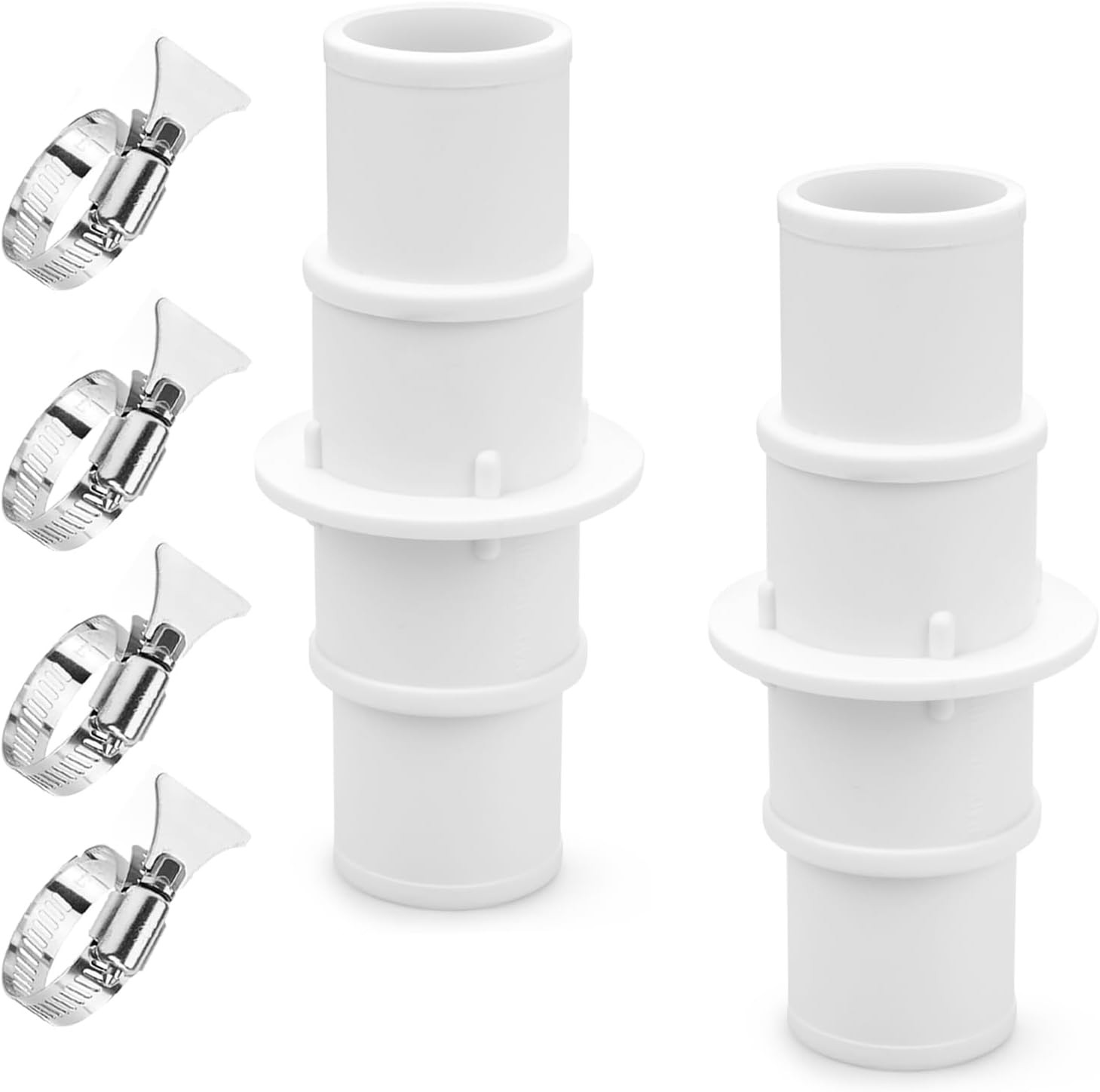 Amazon.com: Pool Hose Adapter Connector Coupling - 1-1/2" or 1-1/4 ...