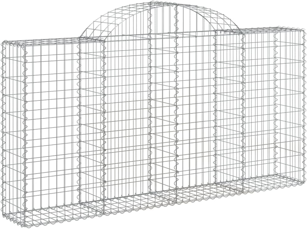 Amazon.com: Gecheer Arched Gabion Basket 78.7"x11.8"x39.4"/47.2 ...
