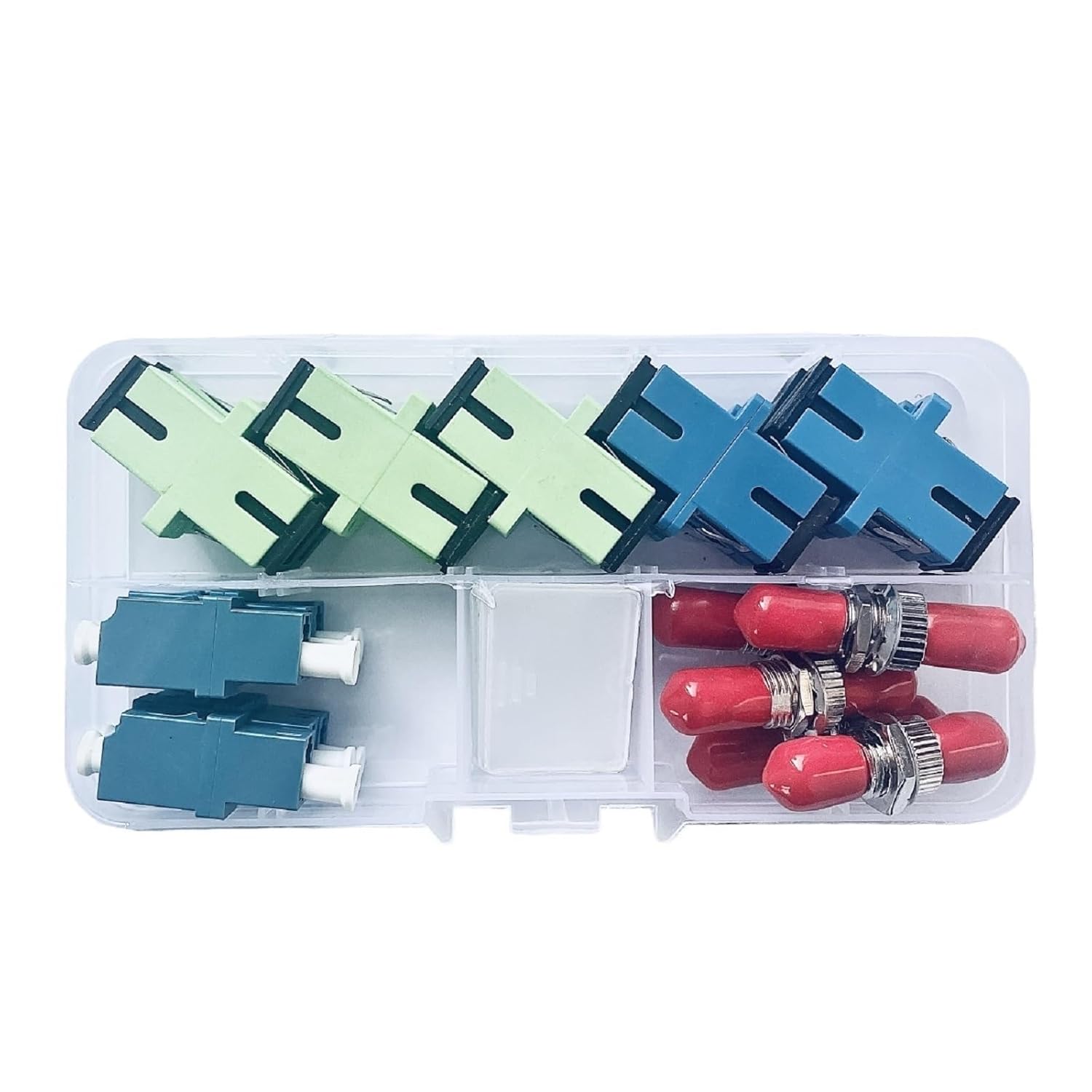 Fiber Optic Coupling kit-Fiber Optic Connector kit Includes 21 Fiber ...