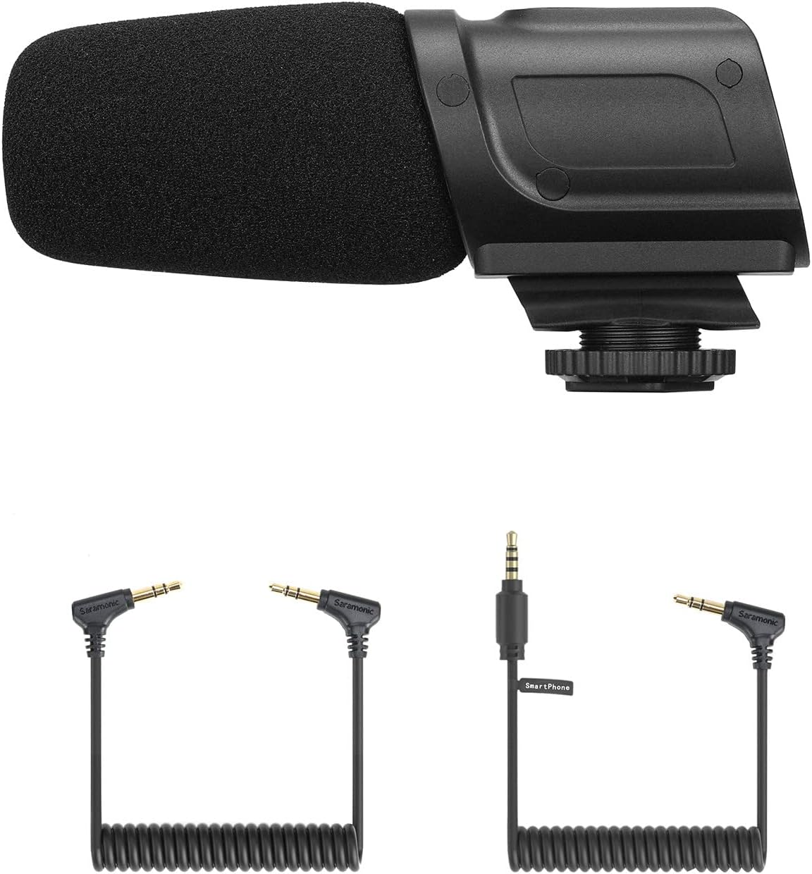 Amazon.com: Saramonic Surround Cardioid Camera Shotgun Microphone, SR ...