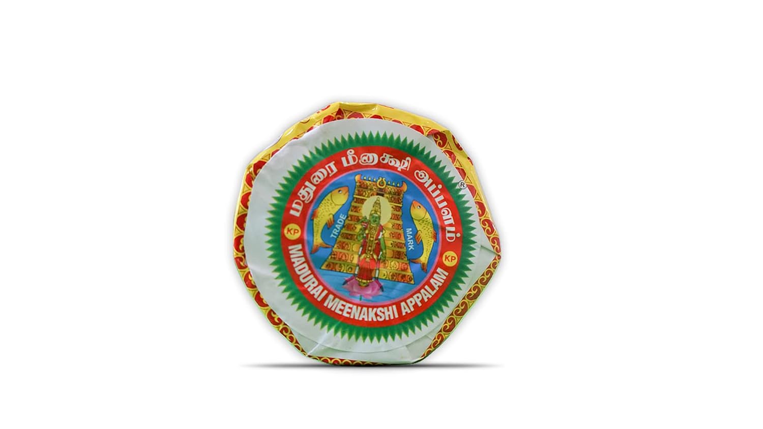 Madurai Meenakshi Plain Appalam | No.5 – 250g x Pack of 2 | Traditional ...