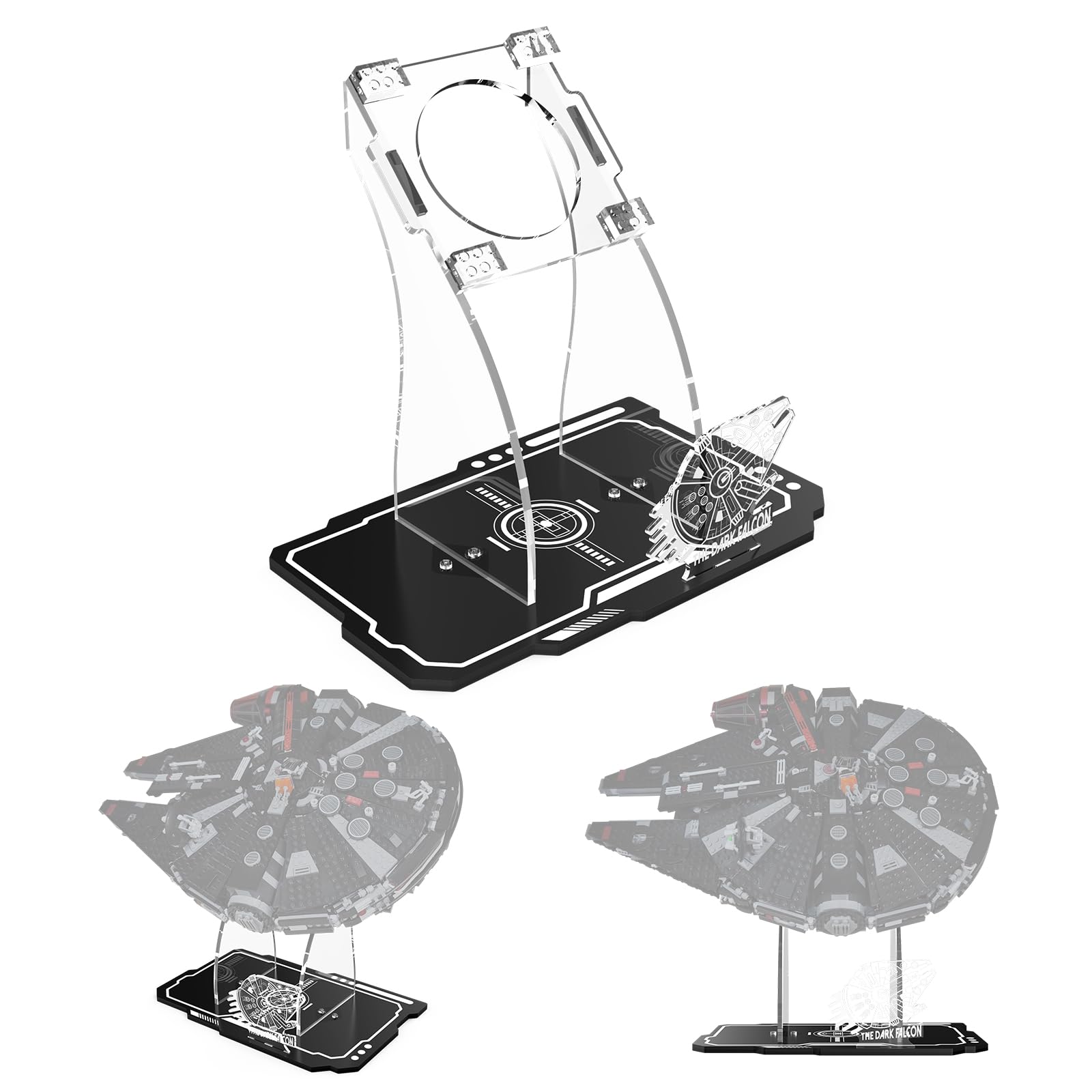 Amazon.com: NAOCARD Acrylic Display Stand for Lego Star Wars The Dark ...