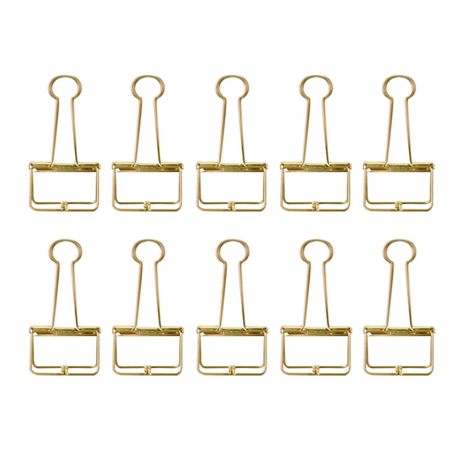 Snapklik.com : SENRISE 10 Packs Hollow Out Metal Wire Binder Clips ...