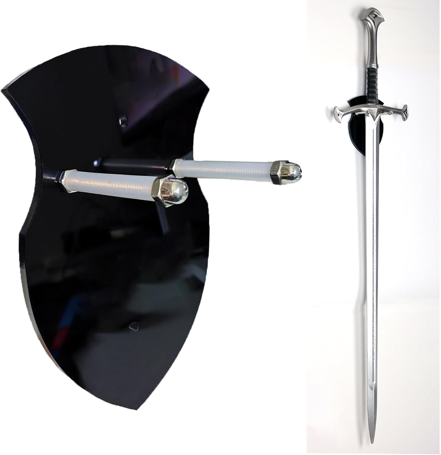 Amazon.com: WANLIAN Wall mounted sword rack Plaque Sword Hook Wall Hook ...