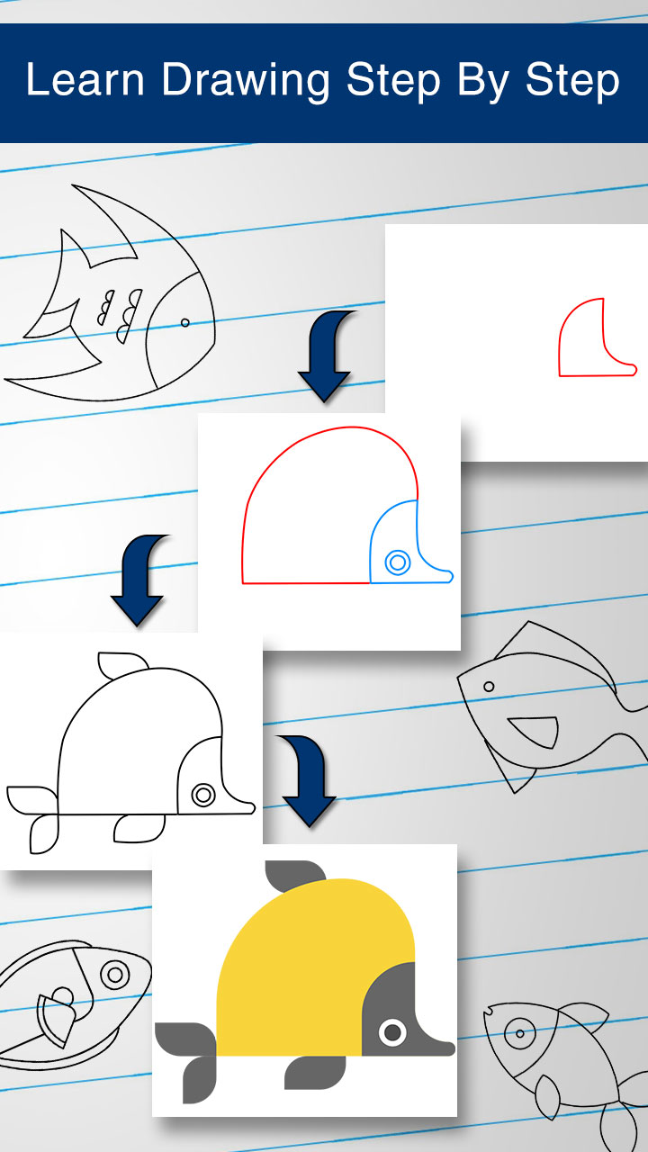 How to Draw Fish - App on Amazon Appstore