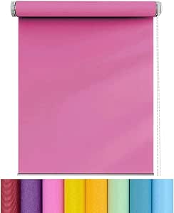 Amazon.co.jp: Side Pull Roller Blinds Window 75 x 50 cm Thermal ...