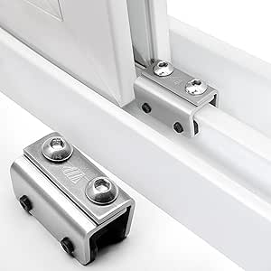 Sliding Window Locks, 2Pack Aluminum Window Lock, Adjustable Window ...