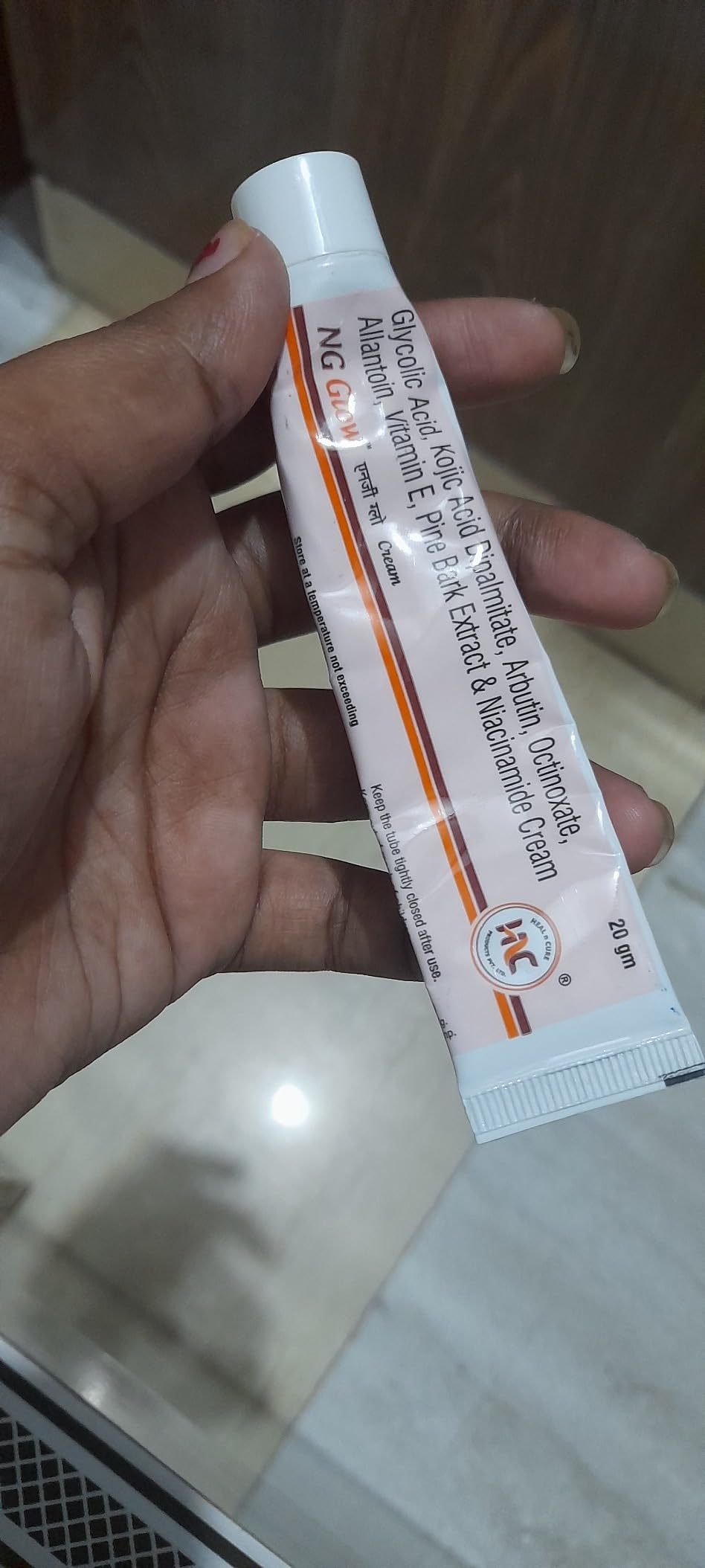 HealNCure NG Glow Cream - Enriched With Kojic Acid &Glycolic Acid ...