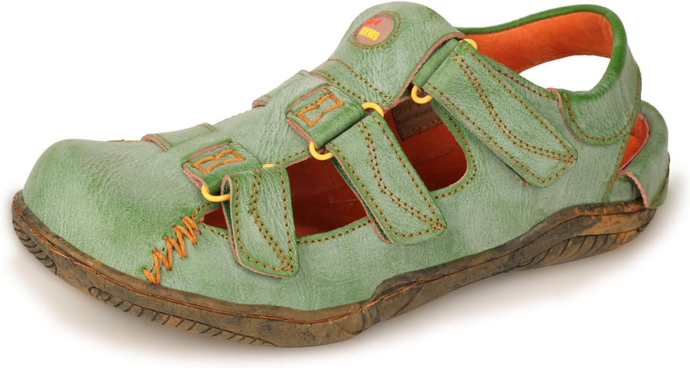 Amazon.com | TMA EYES Womens Leather Sandals Outdoor Hiking Sandals ...