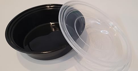 Amazon.com: 60 Pack Round Meal Prep Containers, 30 Oz Food Storage ...