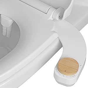 Bidet Attachment for Toilet - WITHLENT Left Hand Bidet Ultra-Slimt Non ...