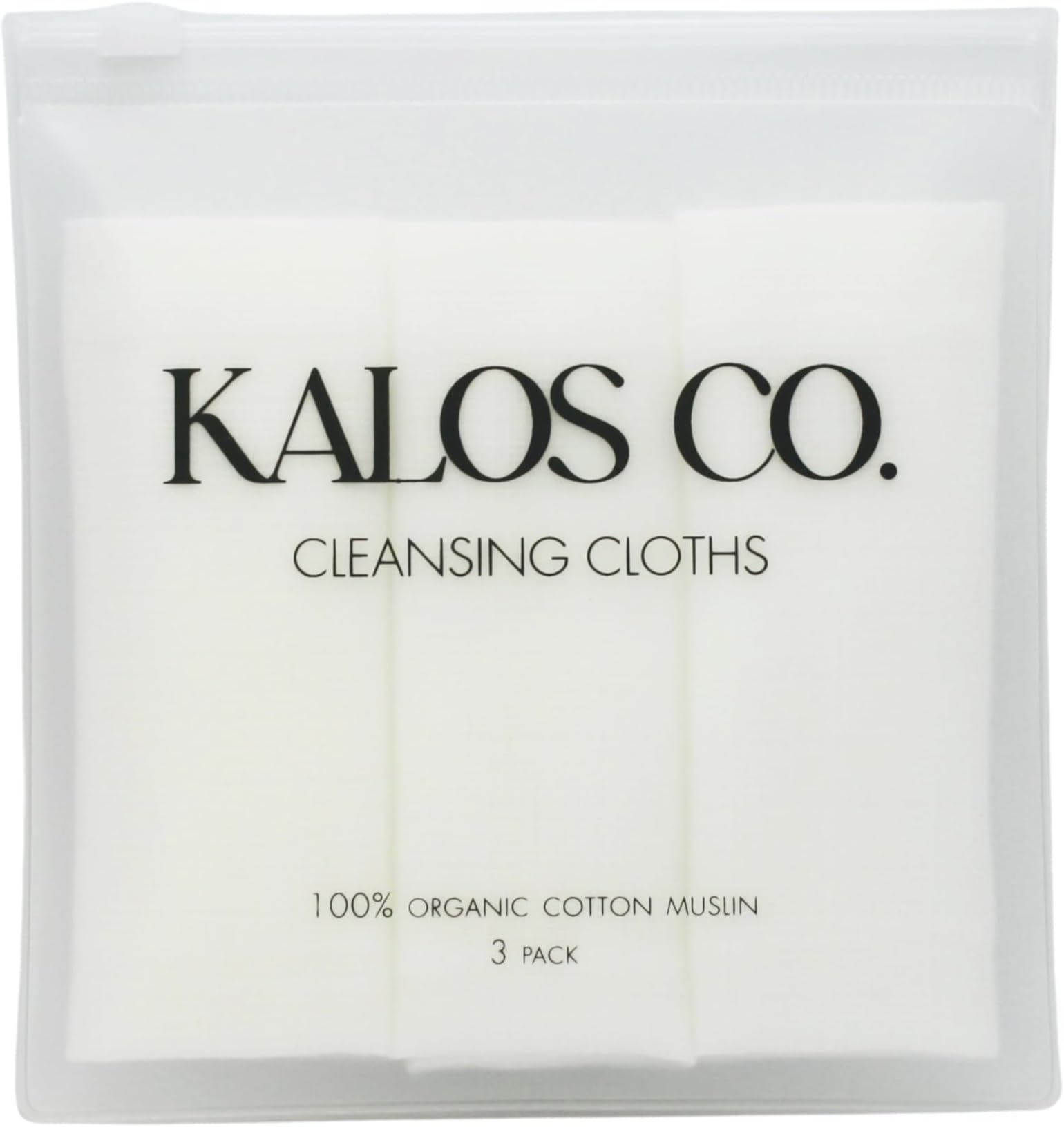 Amazon.com: Organic Cotton Facial Cleansing Cloths- Set of 10 Reusable ...