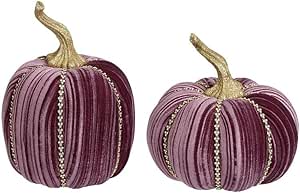 Amazon.com: Mark Roberts Fall 2024 Jeweled Pumpkin, Purple, Assortment ...