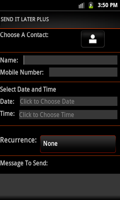 Send It Later Plus Free - App on Amazon Appstore