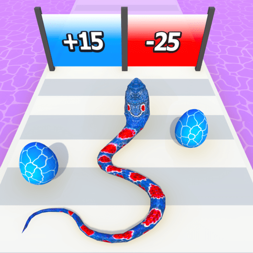 Snake run Fun Race Game 3d : Snake runner New Running Games - App on ...