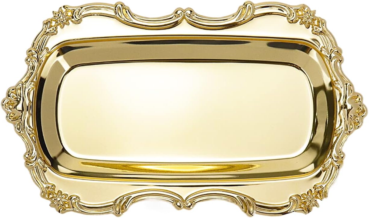 Amazon.com: KUMGROT Small Fancy Serving Tray Small Teacup Coffee Cup ...