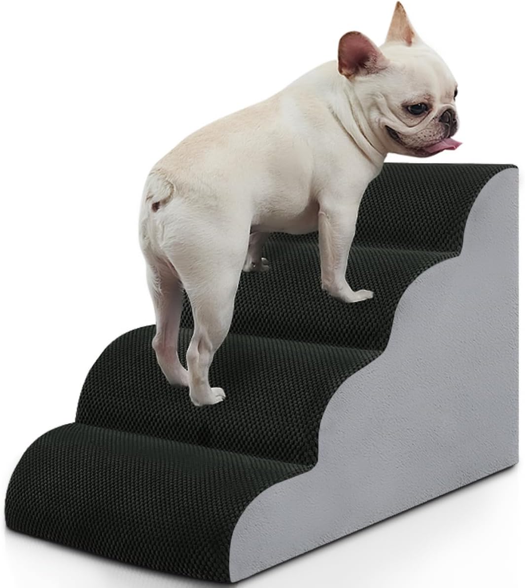 Amazon.com : PAWSCRAT Dog Stairs 4 Steps, 19.6 inch High Pet Stairs ...