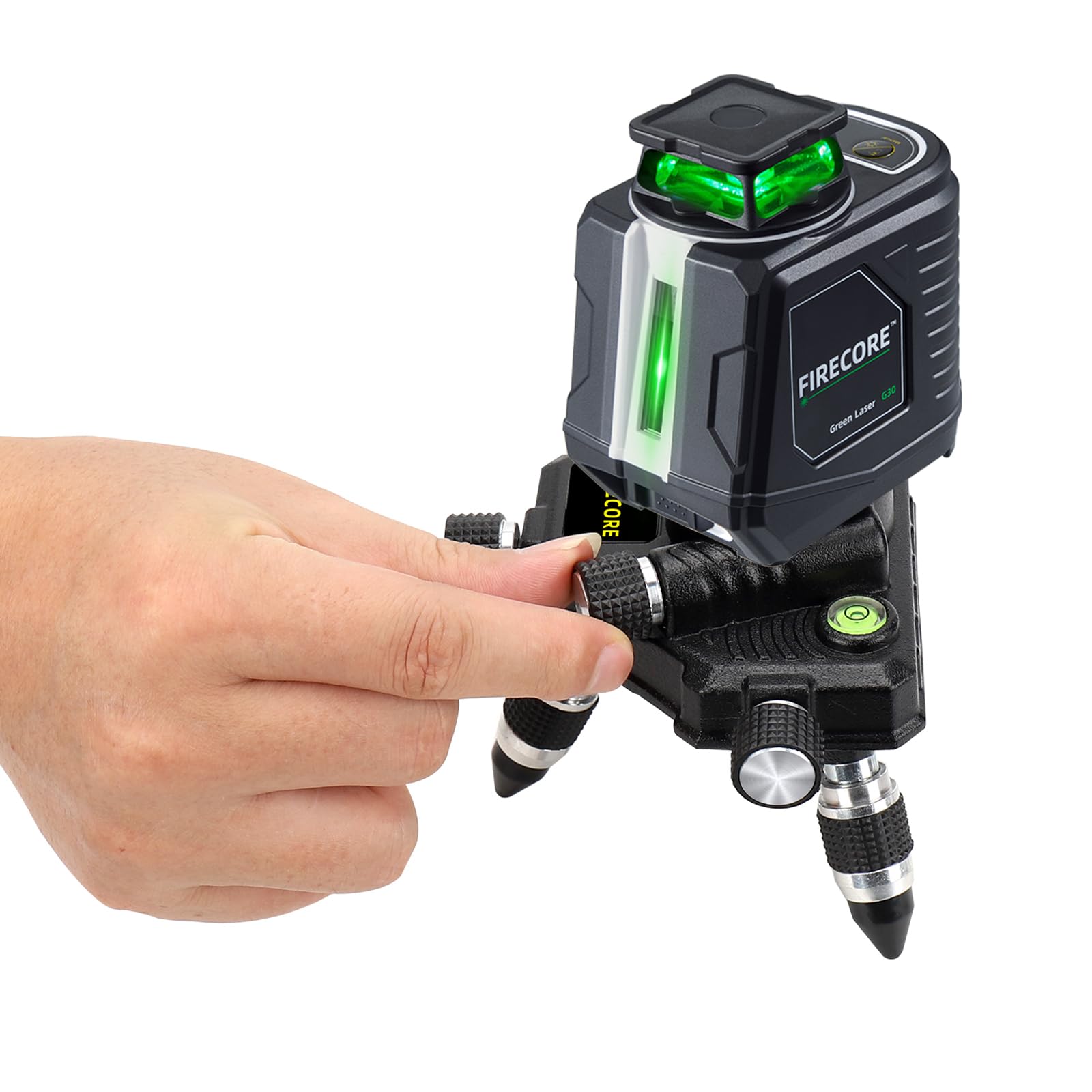 Snapklik.com : Laser Level Adapter, 360-Degree Rotating Base For Laser ...