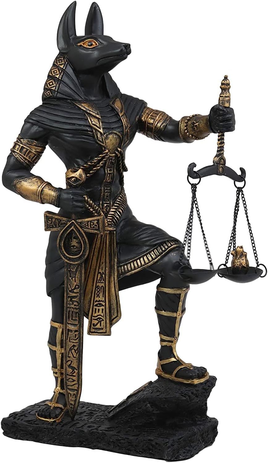 Amazon.com: Ebros Classical Egypt Deity Seth Statue Holding Khopesh ...